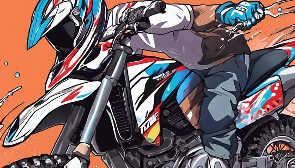 How To Apply Stickers On The Corner A Dirt Bike | Dirt Bike Empire