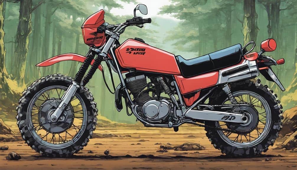 Which Is Harder To Keep Your Balance On An 80s Suzuki Fa Or A Dirt Bike ...