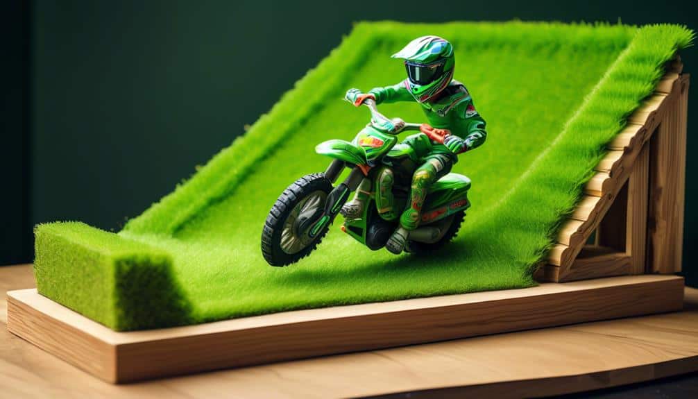 How To Make A Toy Dirt Bike Ramp | Dirt Bike Empire