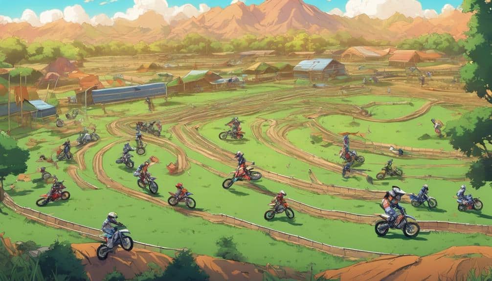 How To Set Up A Dirt Bike Course 5 Acress | Dirt Bike Empire