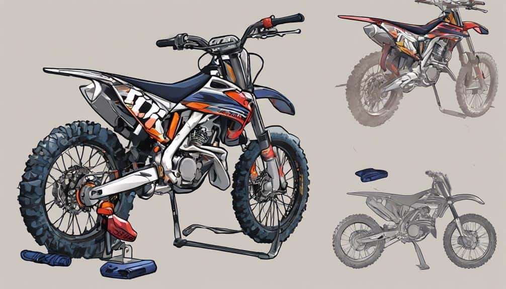 How To Strap A Dirt Bike To A Bike Rack | Dirt Bike Empire